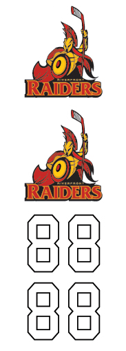 Riverfront Raiders Hockey Stickers & Decals | Stick Bandits