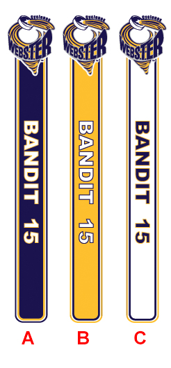 Webster Cyclones Hockey Stickers & Decals | Stick Bandits