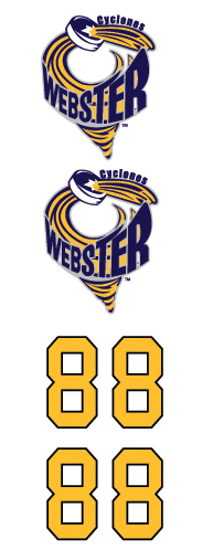 Webster Cyclones Hockey Stickers & Decals | Stick Bandits