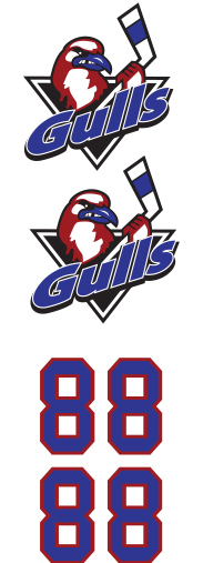 Long Island Gulls Hockey Stickers & Decals | Stick Bandits