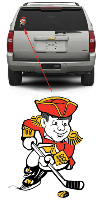 Minuteman Flames Stickers & Decals | Stick Bandits