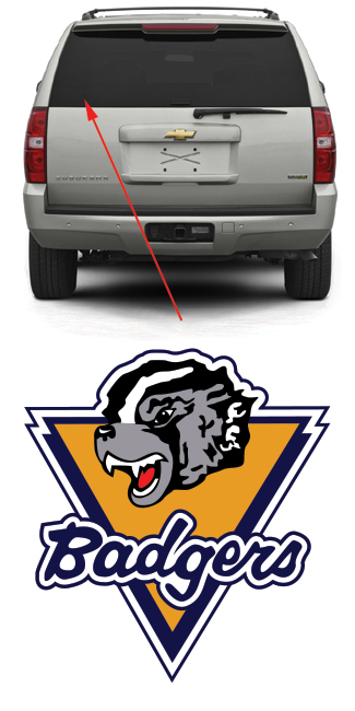 Beaver County Badgers Stickers & Decals | Stick Bandits