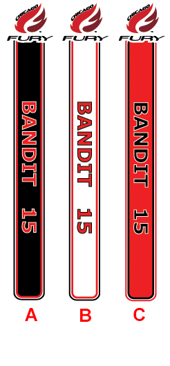 Chicago Fury Hockey Stickers & Decals | Stick Bandits