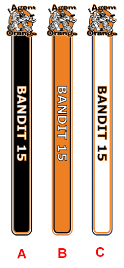 Agent Orange Stickers & Decals | Stick Bandits