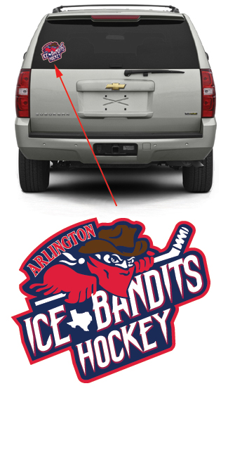 Arlington Ice Bandits Stickers & Decals | Stick Bandits