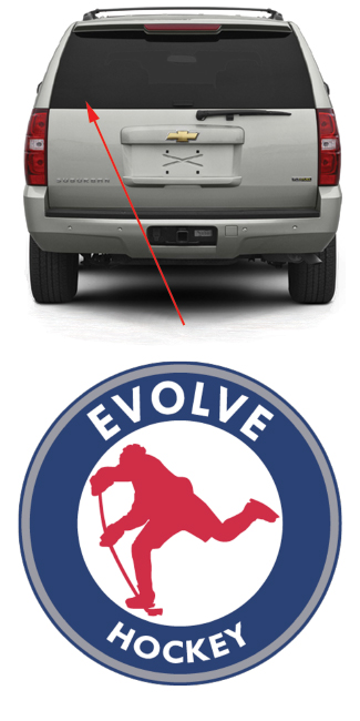 Evolve Hockey Stickers & Decals | Stick Bandits