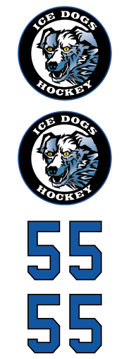 Ice Dogs Hockey Stickers & Decals | Stick Bandits