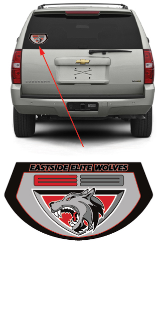 Eastside Elite Wolves Stickers & Decals | Stick Bandits