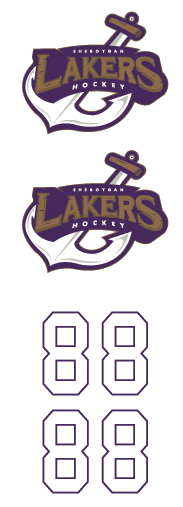 Sheboygan Lakers Hockey Stickers & Decals | Stick Bandits