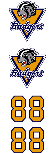 Beaver County Badgers Stickers & Decals | Stick Bandits