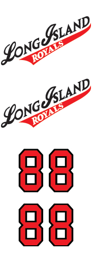 Long Island Royals 2 Stickers & Decals | Stick Bandits