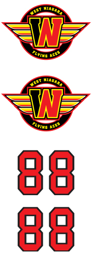 West Niagara Flying Aces Stickers & Decals